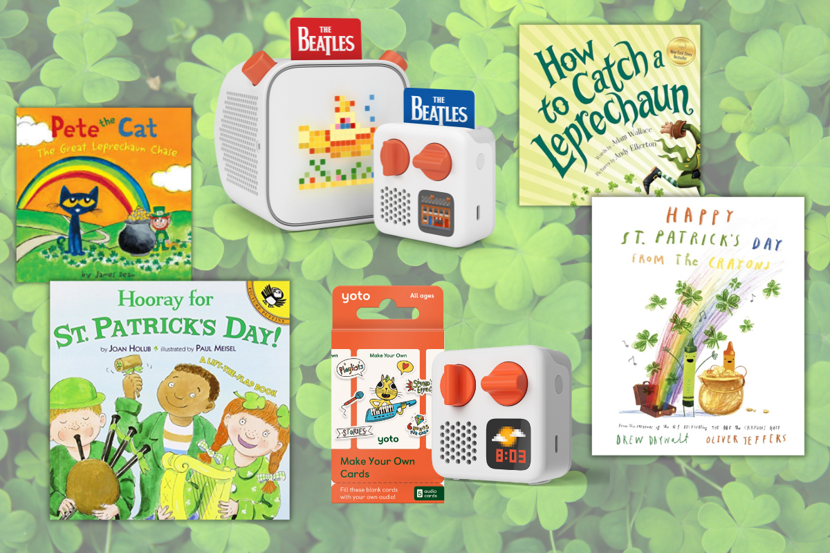 10 St. Patrick’s Day Books for Kids + Audiobook Links & Yoto Basket ...